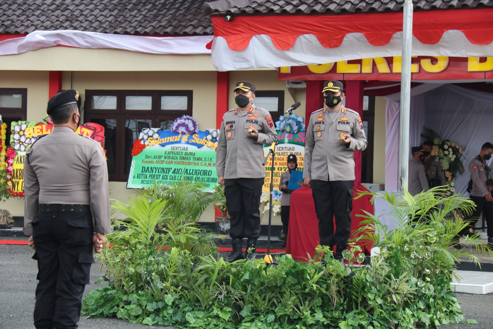 Apel Farewell And Welcome Kapolres Blora di Mapolres – Jurnal Nusantara, Sosial dan Budaya